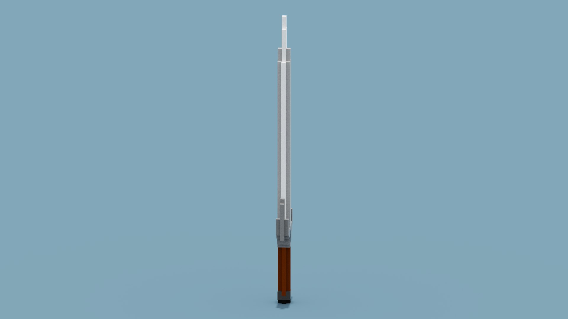 Voxel Sword 3D Model - TurboSquid 1945544