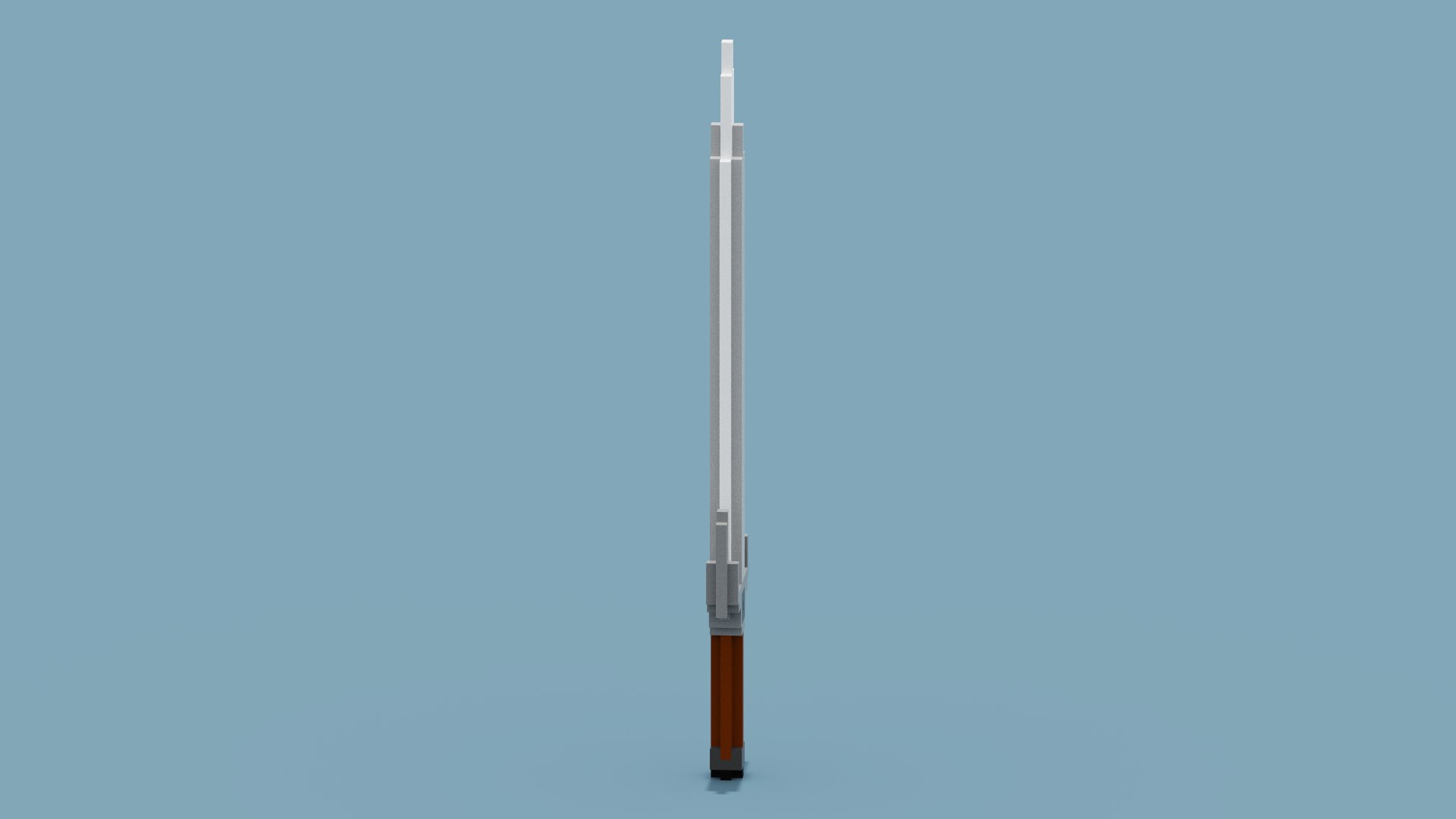 Voxel Sword 3D Model - TurboSquid 1945544