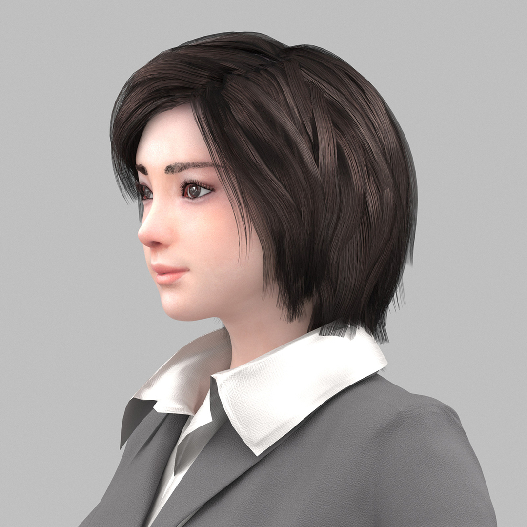 3D irin costume woman characters - TurboSquid 1565422