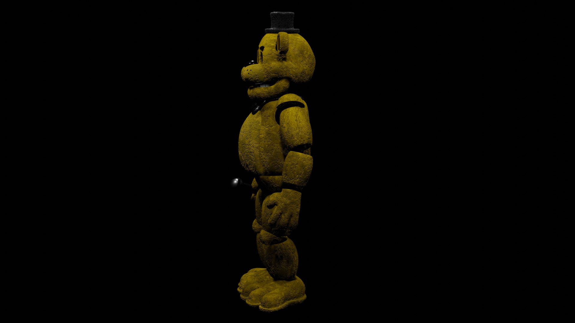 3D Fnaf Golden Freddy - TurboSquid 2100454