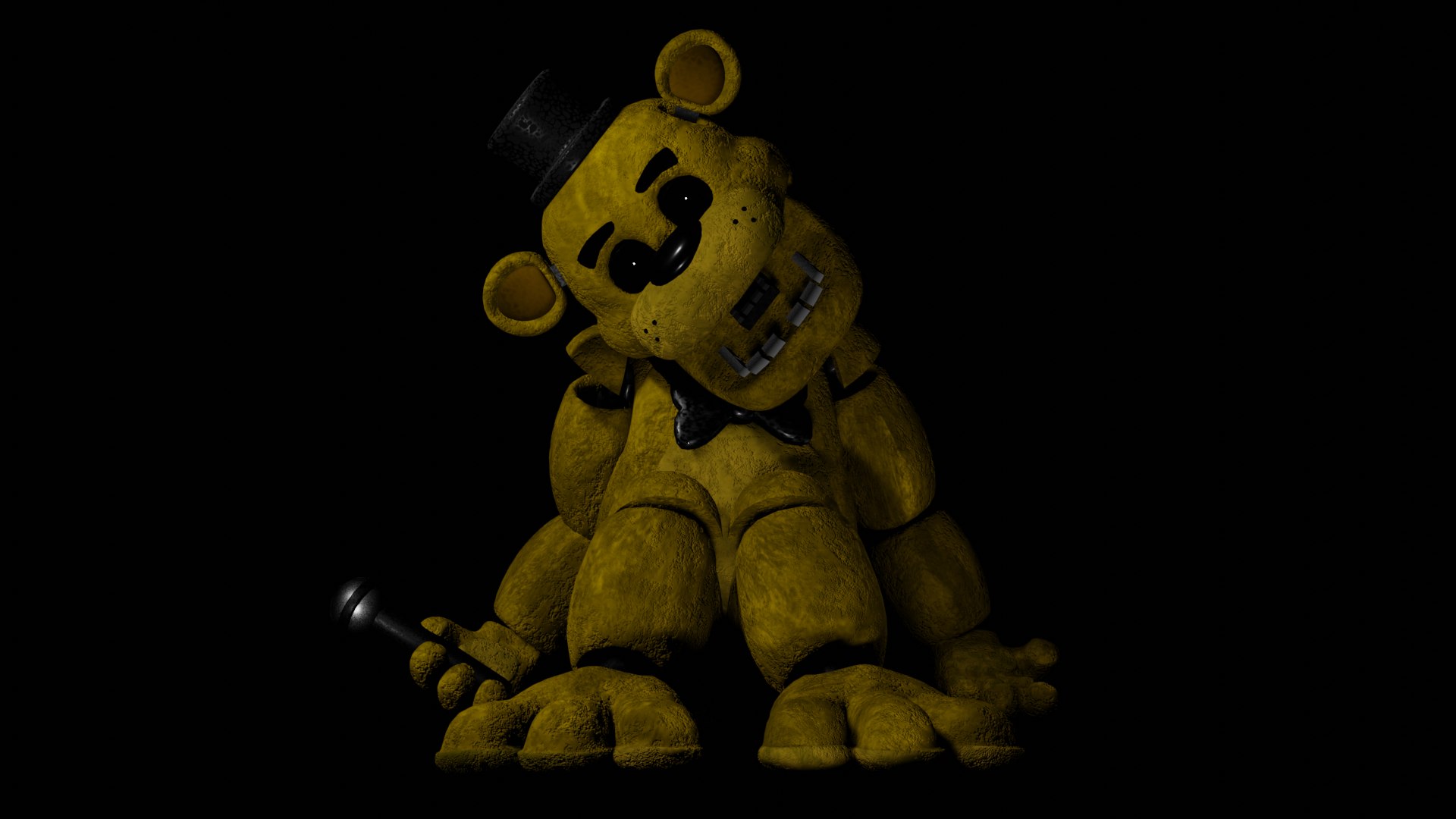 3D Fnaf Golden Freddy - TurboSquid 2100454