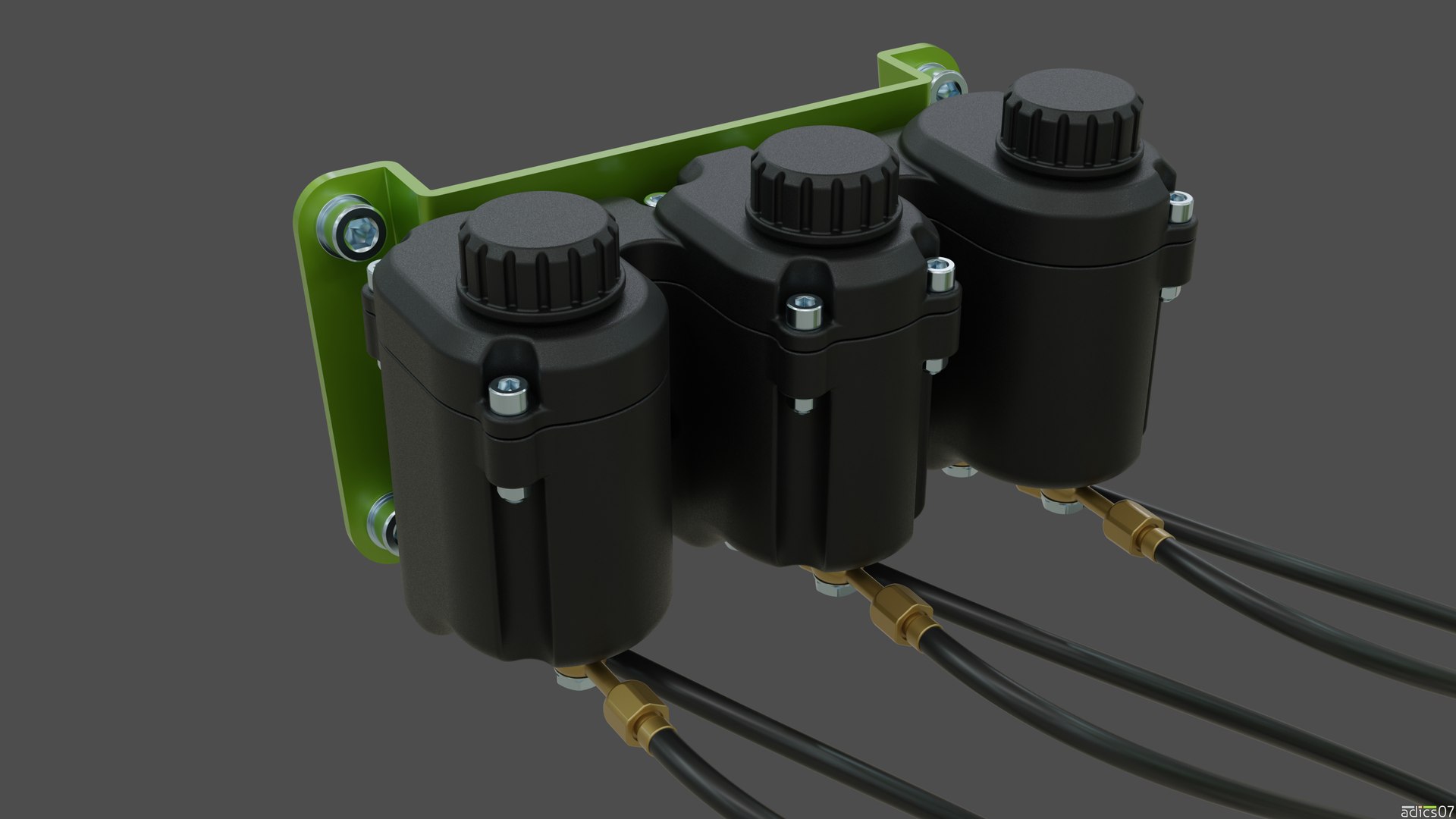 Highpoly Adjustable Pedals And Co-driver Footrest For Rally Car 3D ...