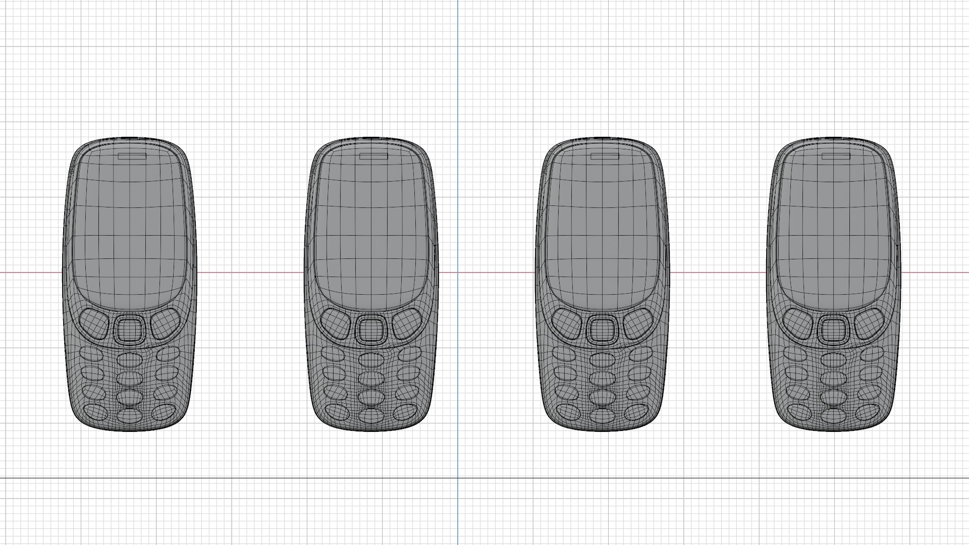 Nokia 3310 3G Classical Featured Phone 3D - TurboSquid 2036508