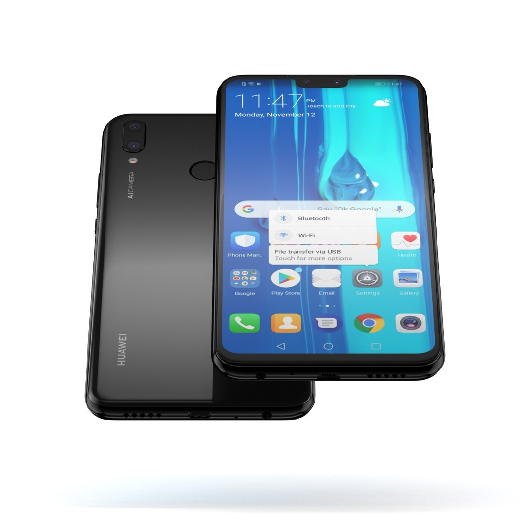 3D model huawei y9 2019 - TurboSquid 1370162