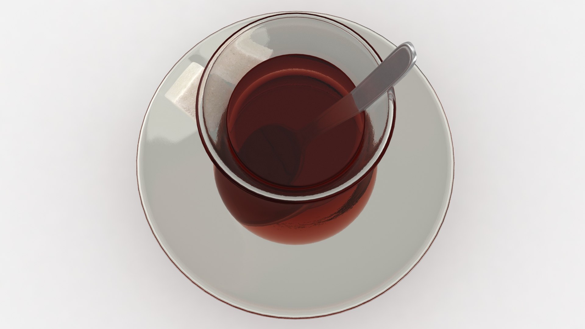 Realistic Turkish Tea 3D Model - TurboSquid 1452606