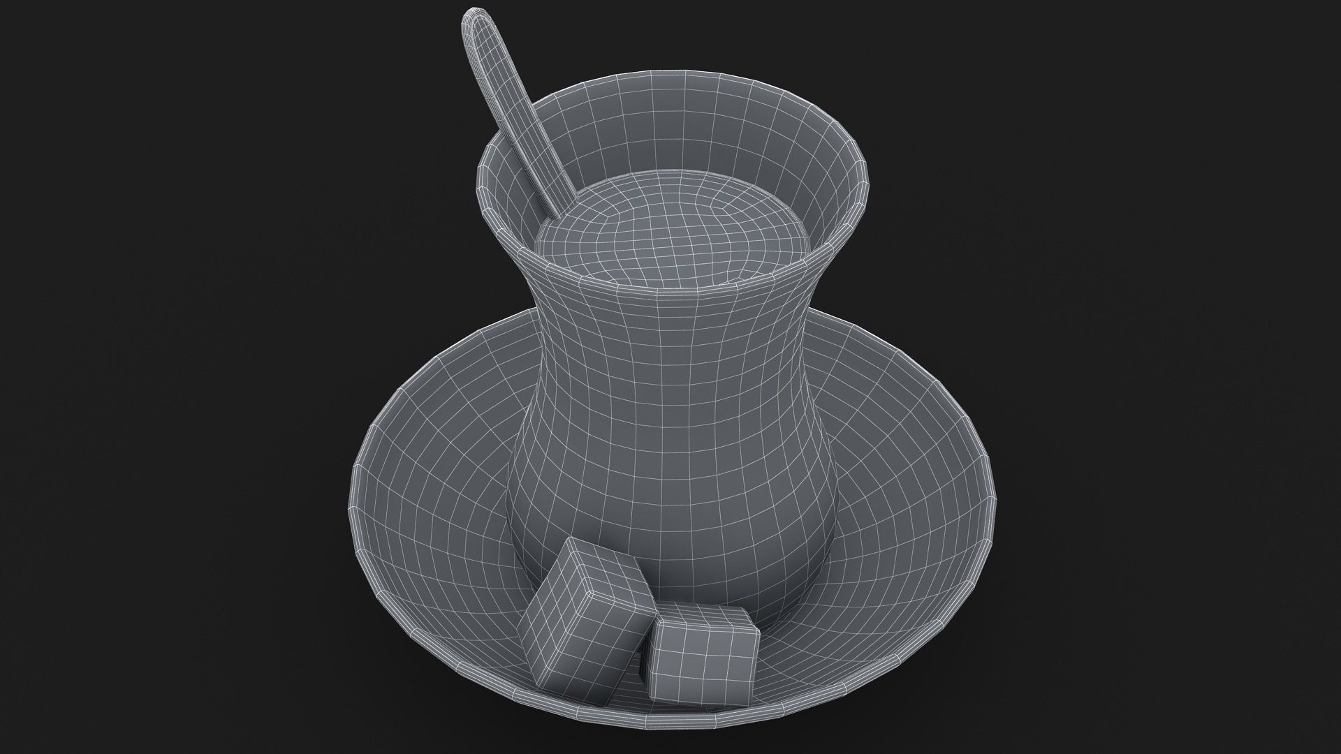 Realistic Turkish Tea 3D Model - TurboSquid 1452606