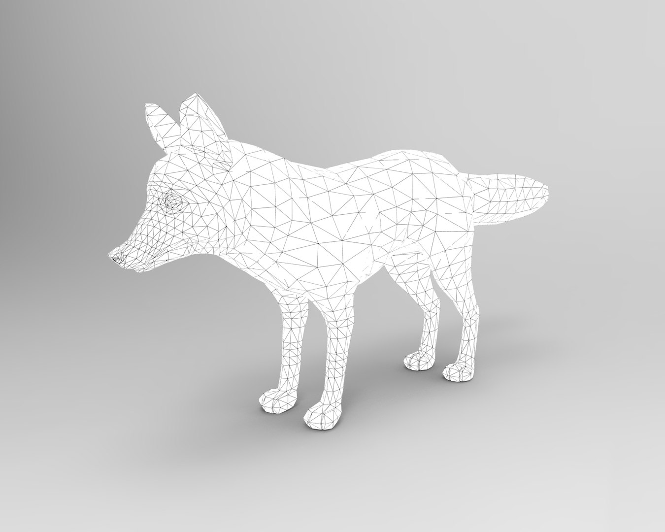 3D Model Fox Rigged - TurboSquid 1206369