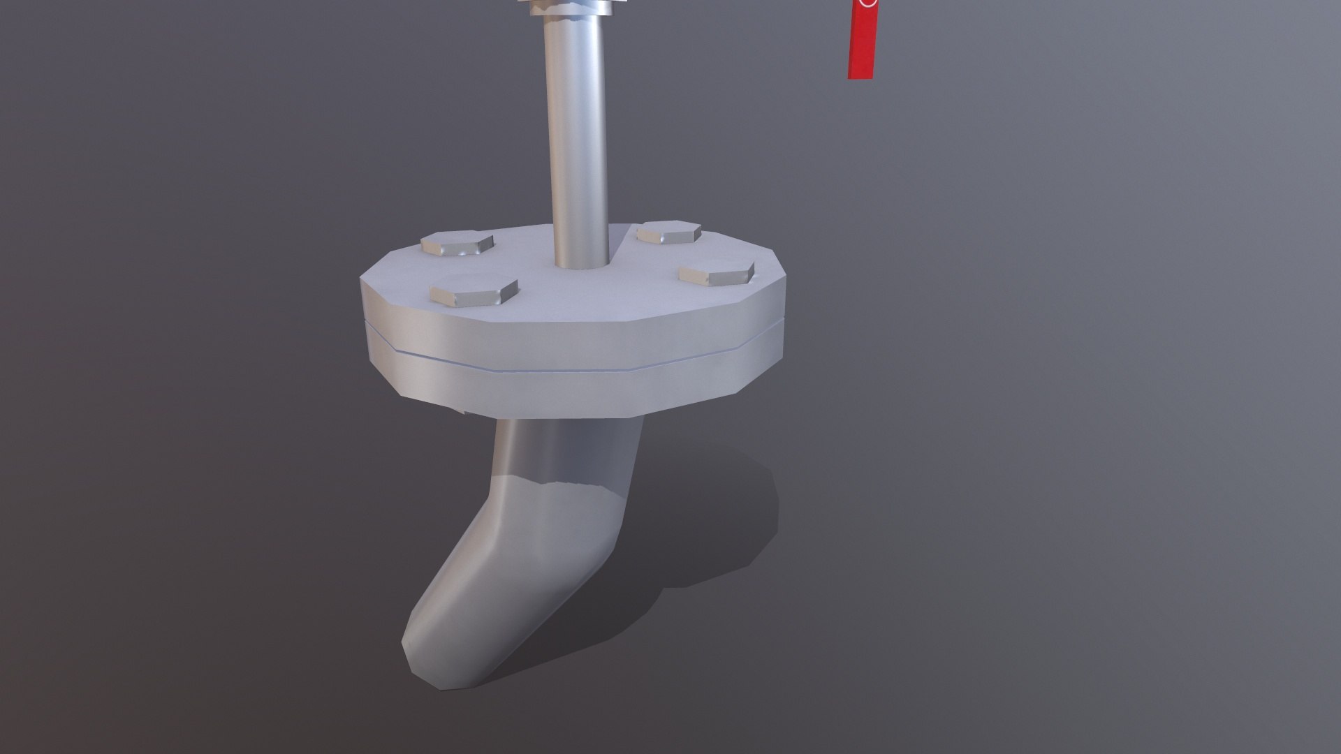 3D Meter And Small Valve - TurboSquid 2288576