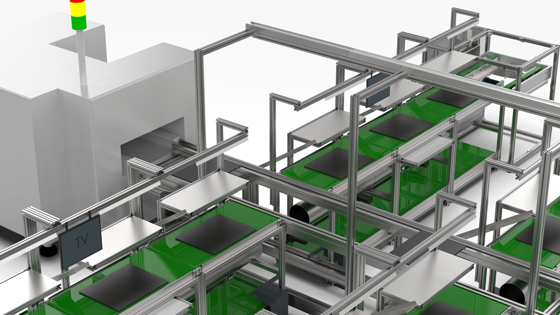 Selective Soldering Production Line Model - TurboSquid 2061257