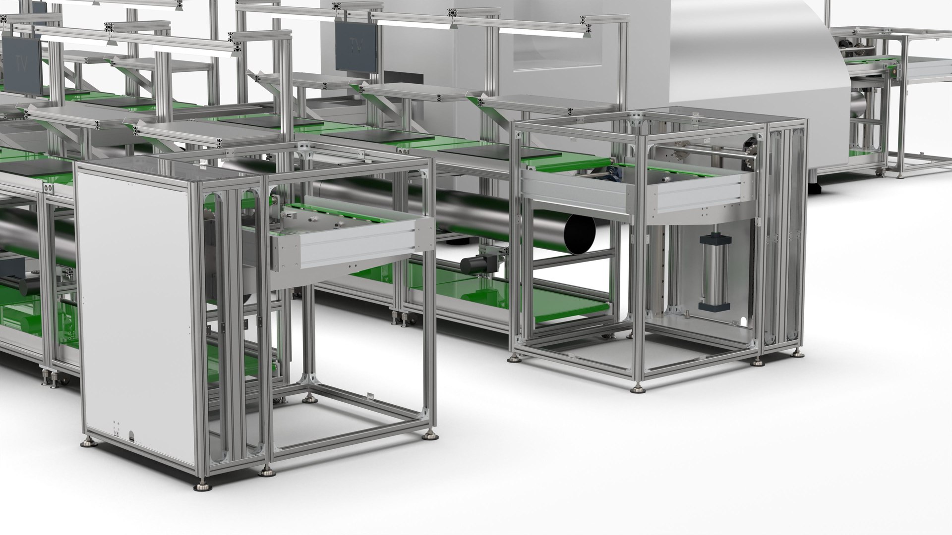 Selective Soldering Production Line Model - TurboSquid 2061257