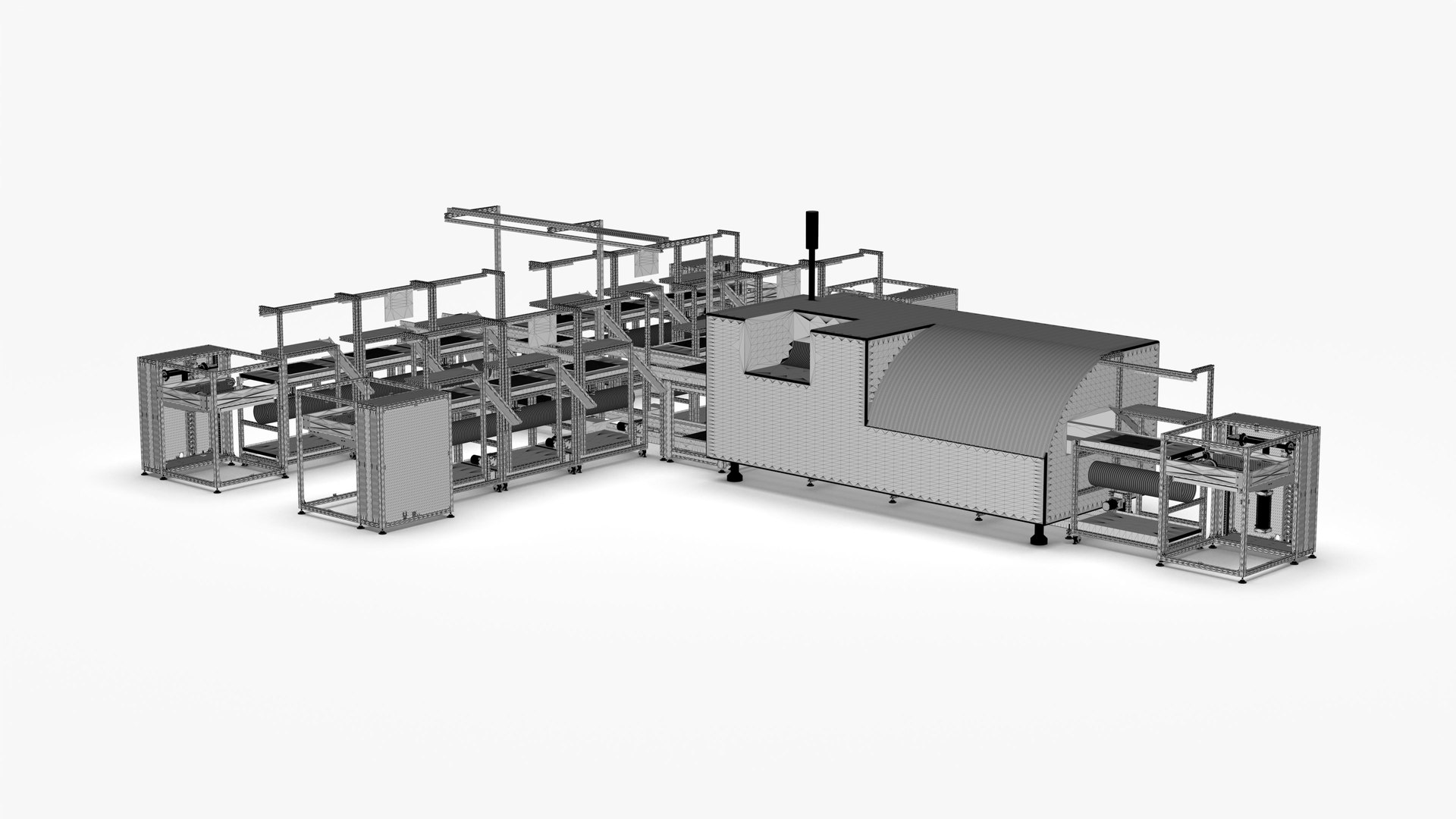 Selective Soldering Production Line Model - TurboSquid 2061257