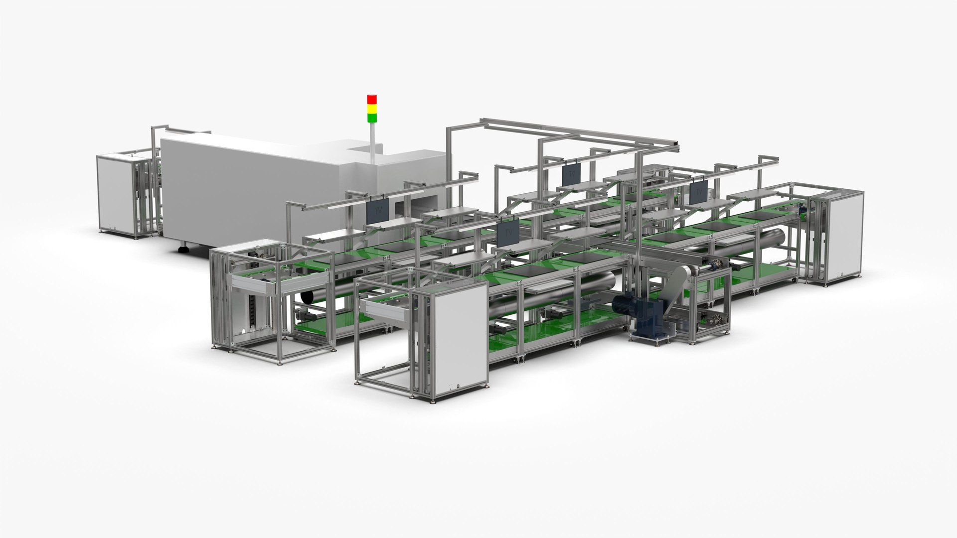 Selective Soldering Production Line Model - TurboSquid 2061257