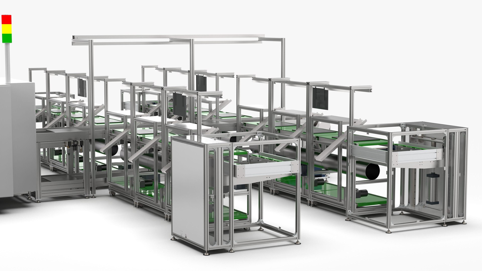 Selective Soldering Production Line Model - TurboSquid 2061257