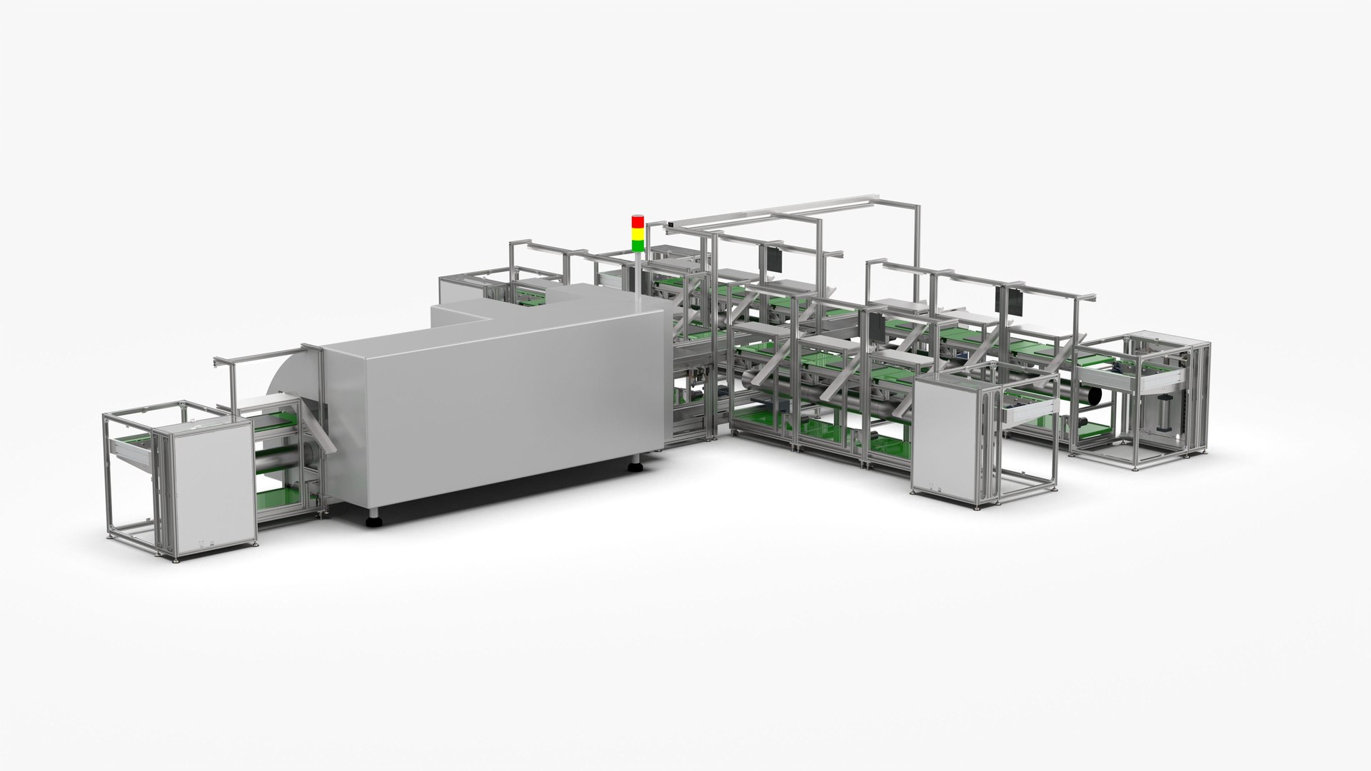 Selective Soldering Production Line Model - TurboSquid 2061257