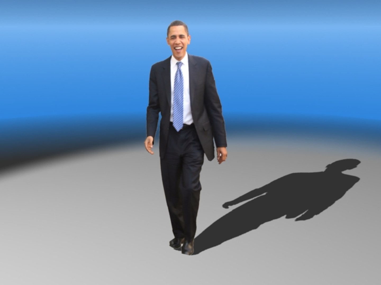 president barack obama 3d 3dm