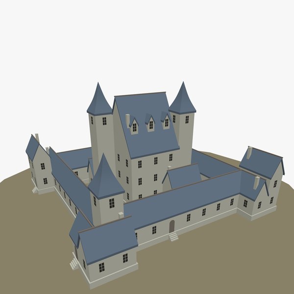 modelo 3d Castillo - TurboSquid 2079973