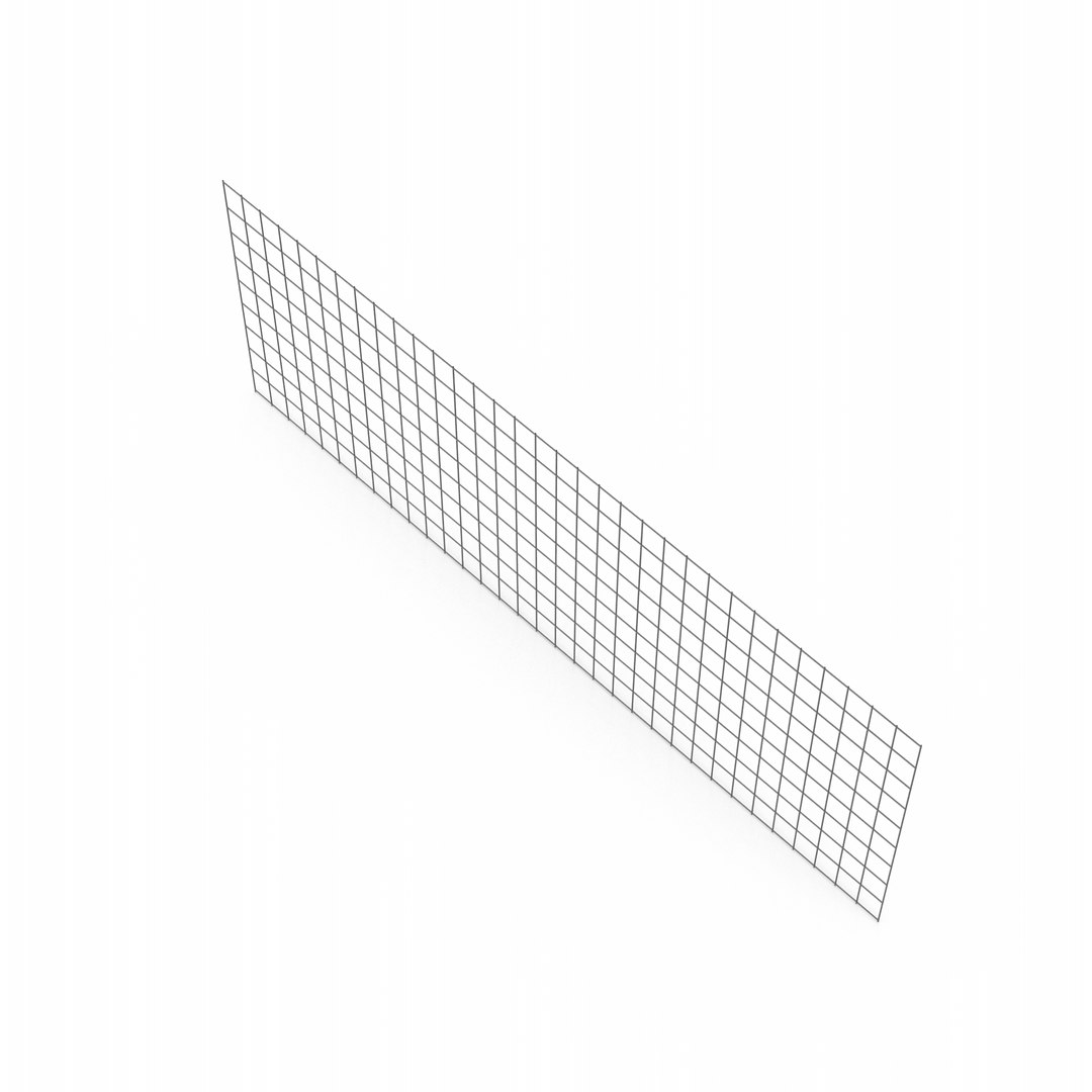 Metal Wire Fence 3D Model - TurboSquid 2294343