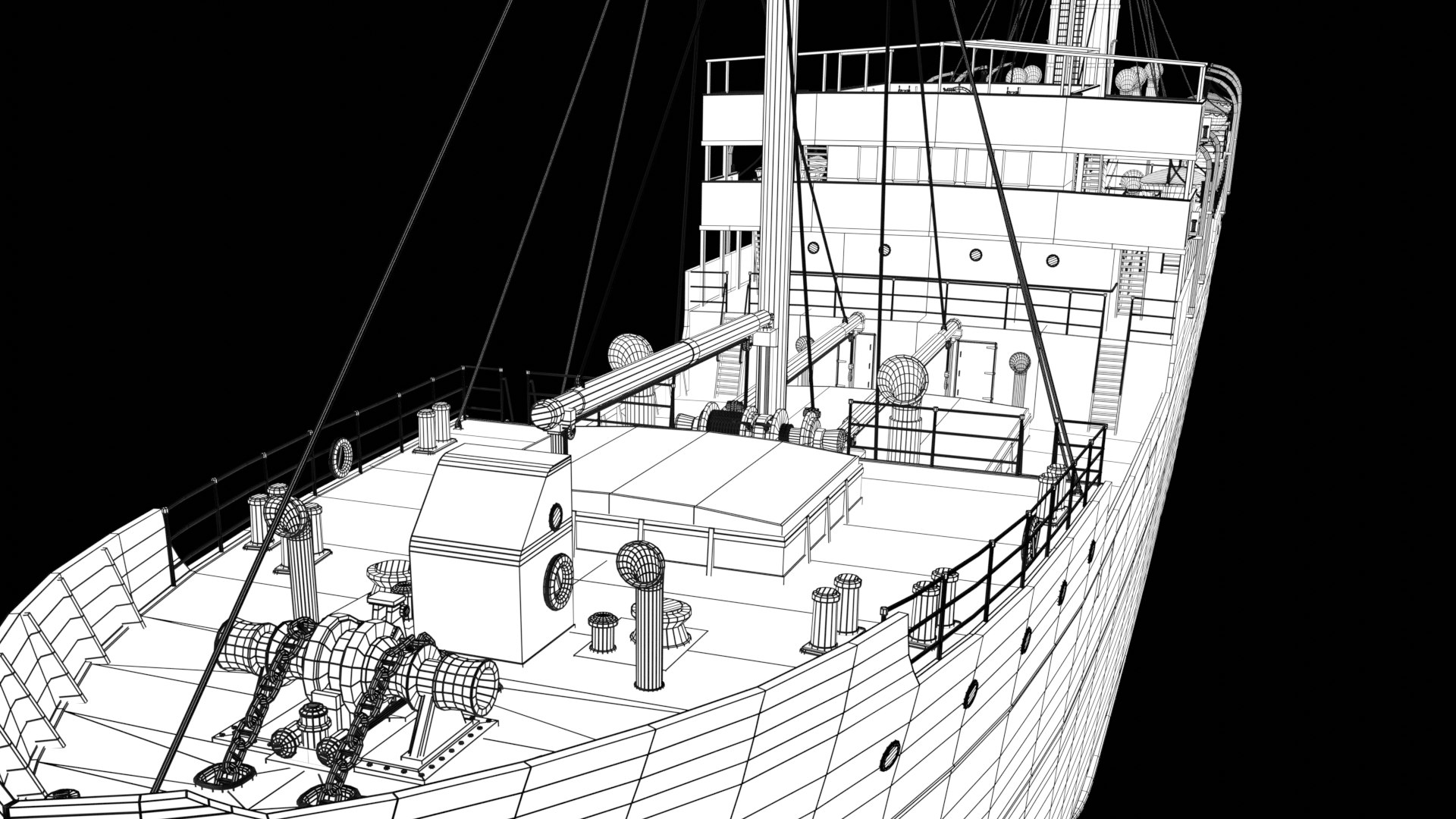 3D Model Steam Cargo Ship - TurboSquid 1822838