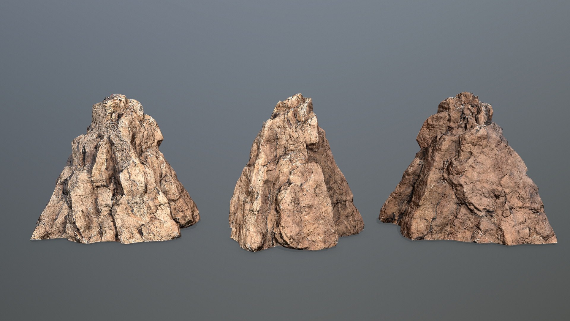 3D Desert Rocks Model - TurboSquid 2200871