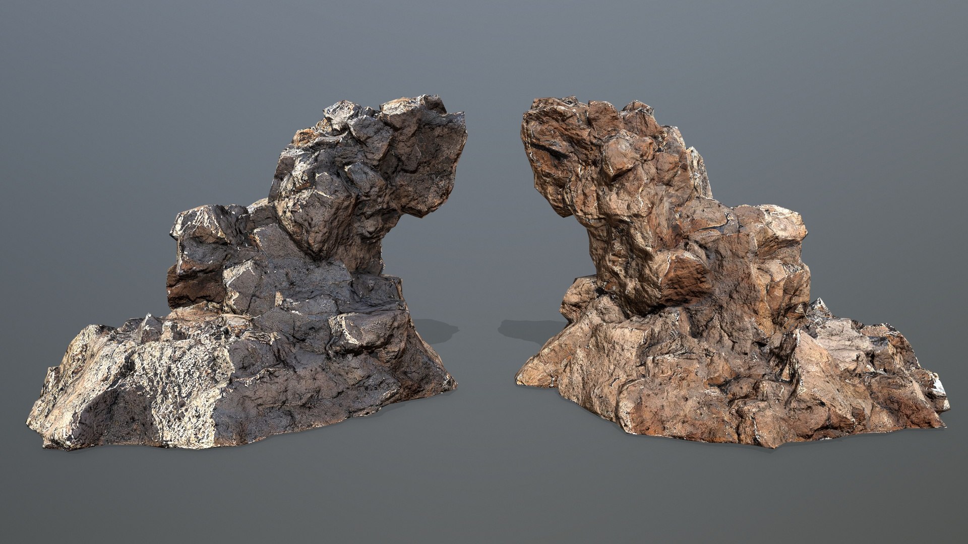 3D Desert Rocks Model - TurboSquid 2200871
