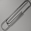 3d model of paperclip paper