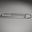 3d model of paperclip paper