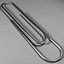 3d model of paperclip paper