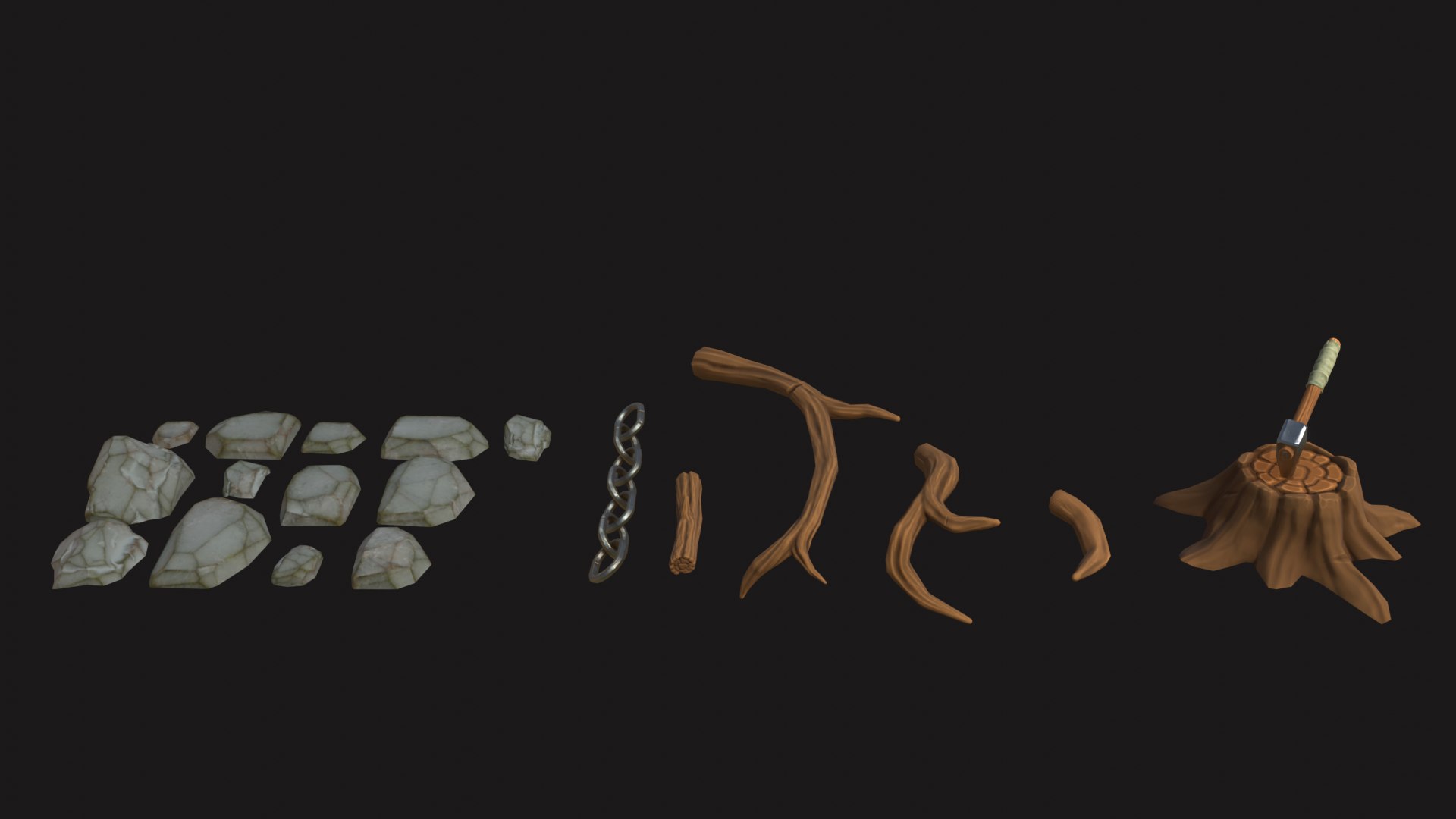 Stylized Props Pack 3D Model - TurboSquid 2238857