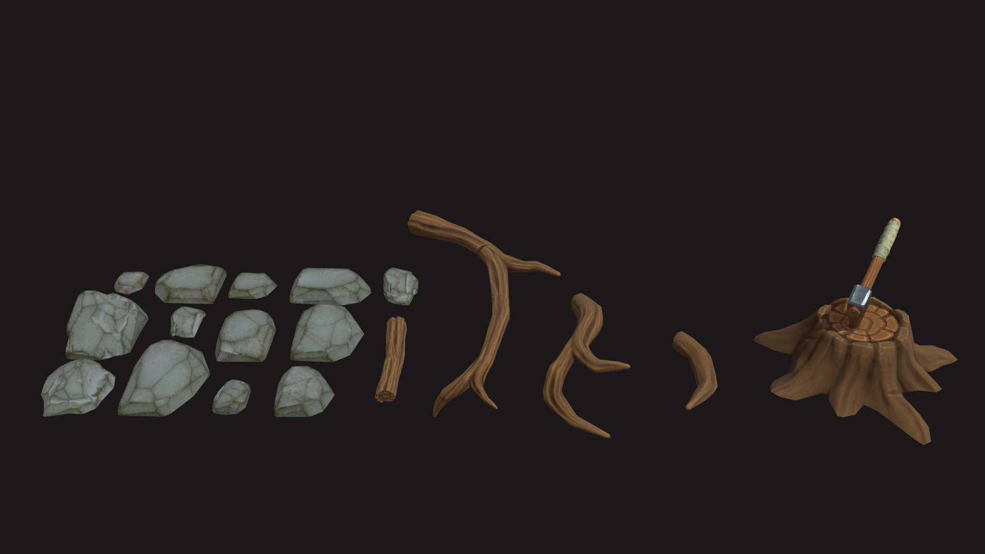 Stylized Props Pack 3D Model - TurboSquid 2238857