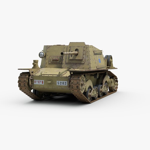 3d ww2 semovente l40 model