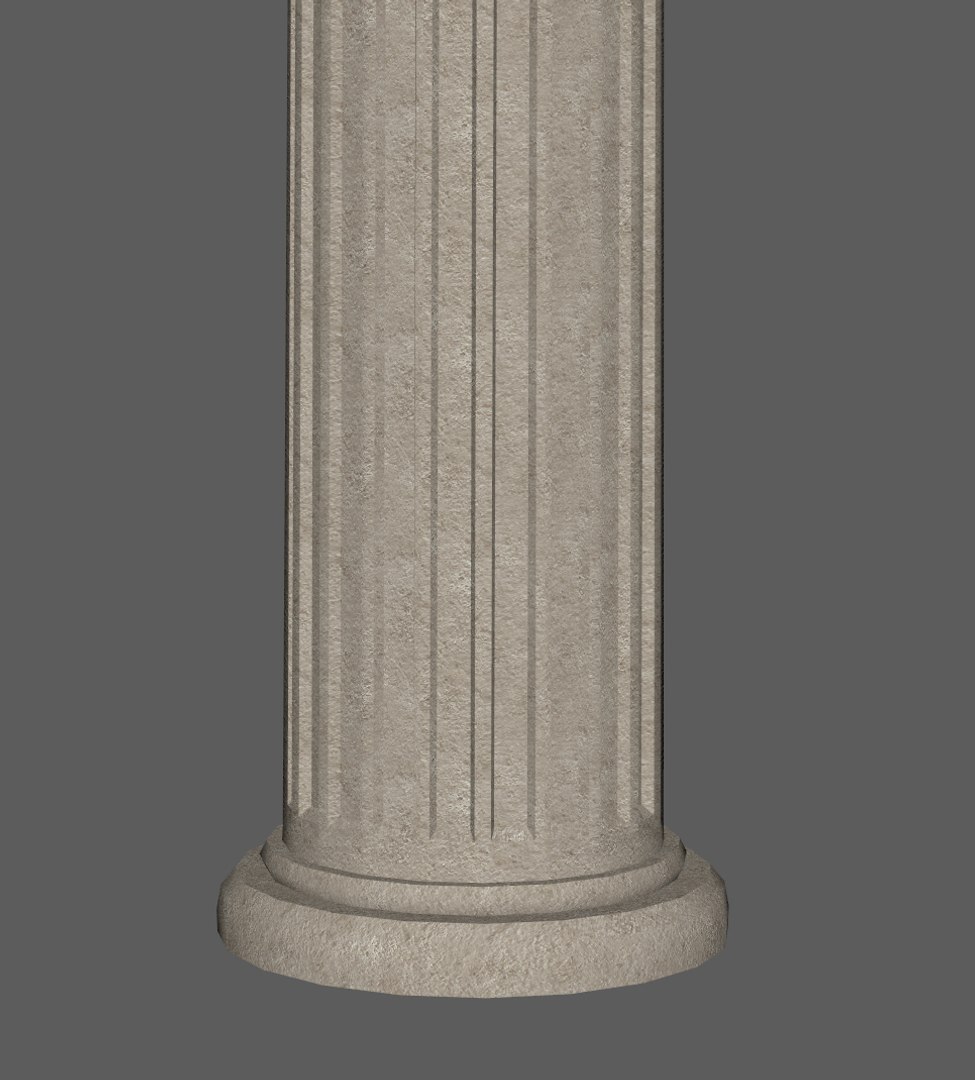 Classic Column 3D Model - TurboSquid 1247163