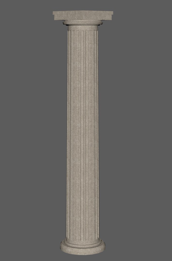 Classic Column 3D Model - TurboSquid 1247163