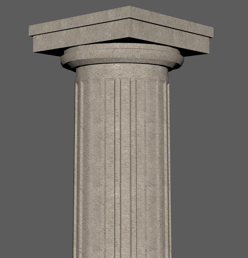 Classic Column 3D Model - TurboSquid 1247163