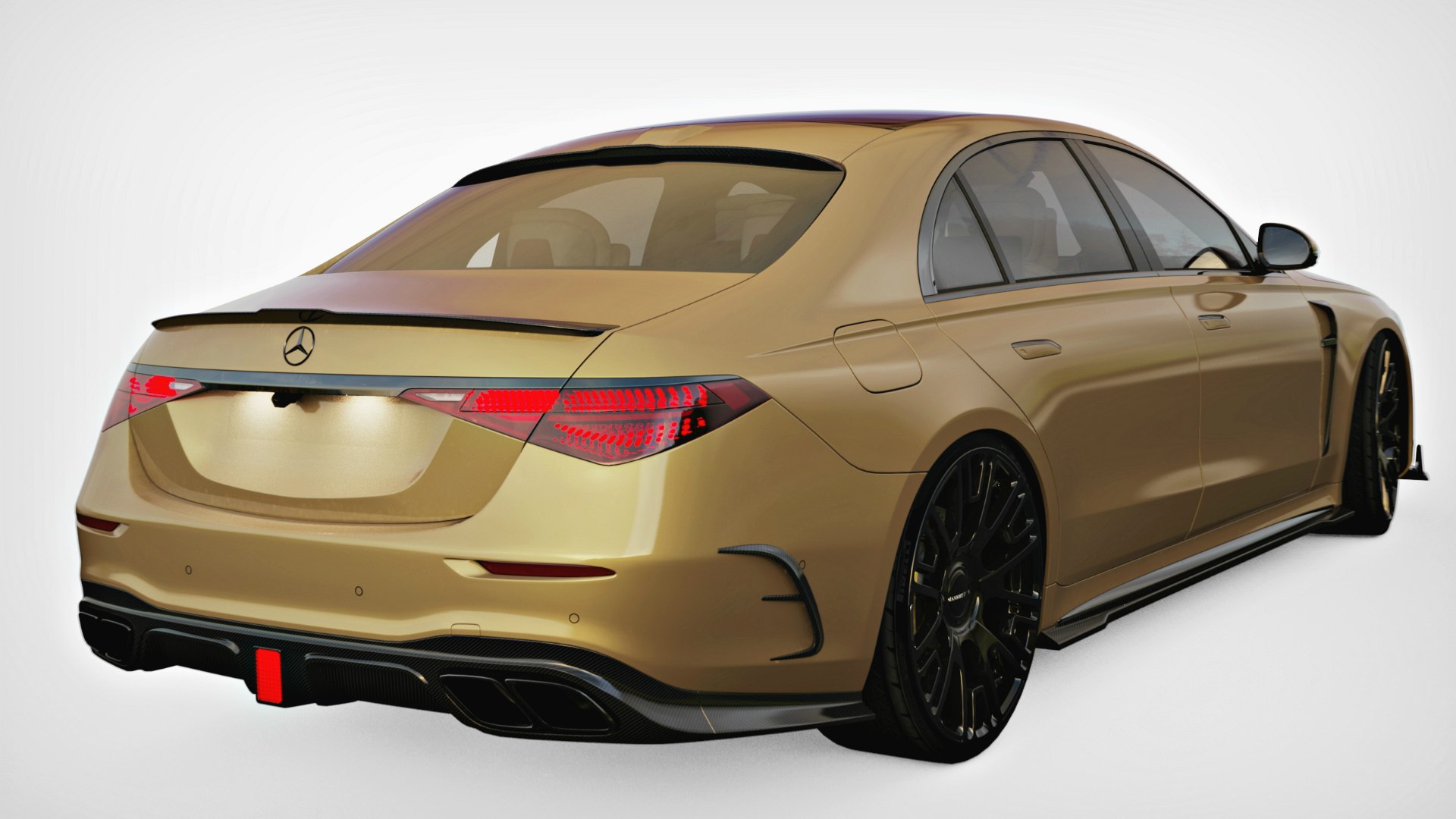 3D Mercedes-Benz S-Class W223 MANSORY Body Kit - TurboSquid 2190407