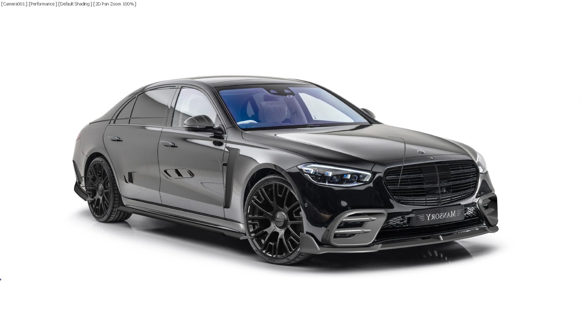 3D Mercedes-Benz S-Class W223 MANSORY Body Kit - TurboSquid 2190407