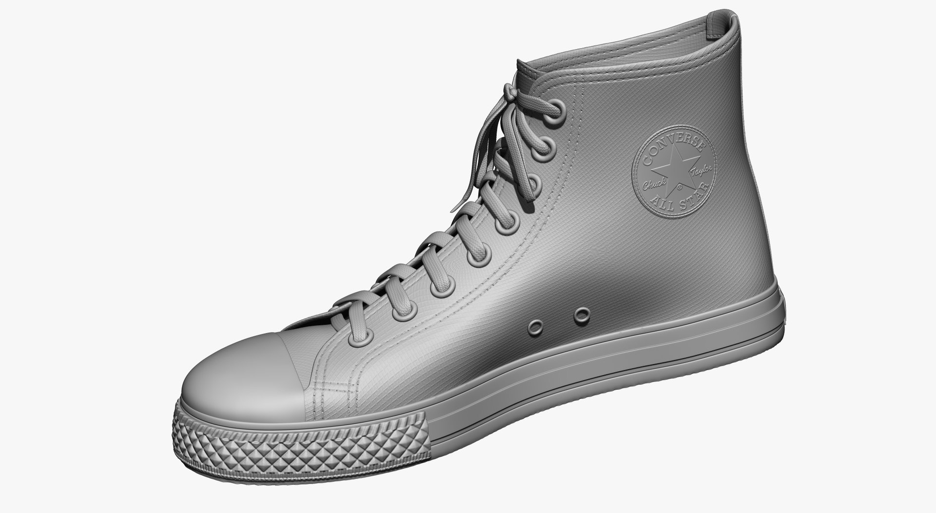 3d Model Sneakers Zbrush