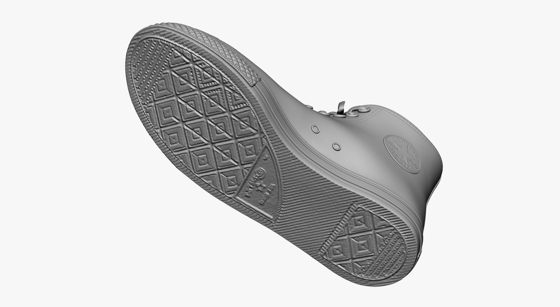 3d Model Sneakers Zbrush
