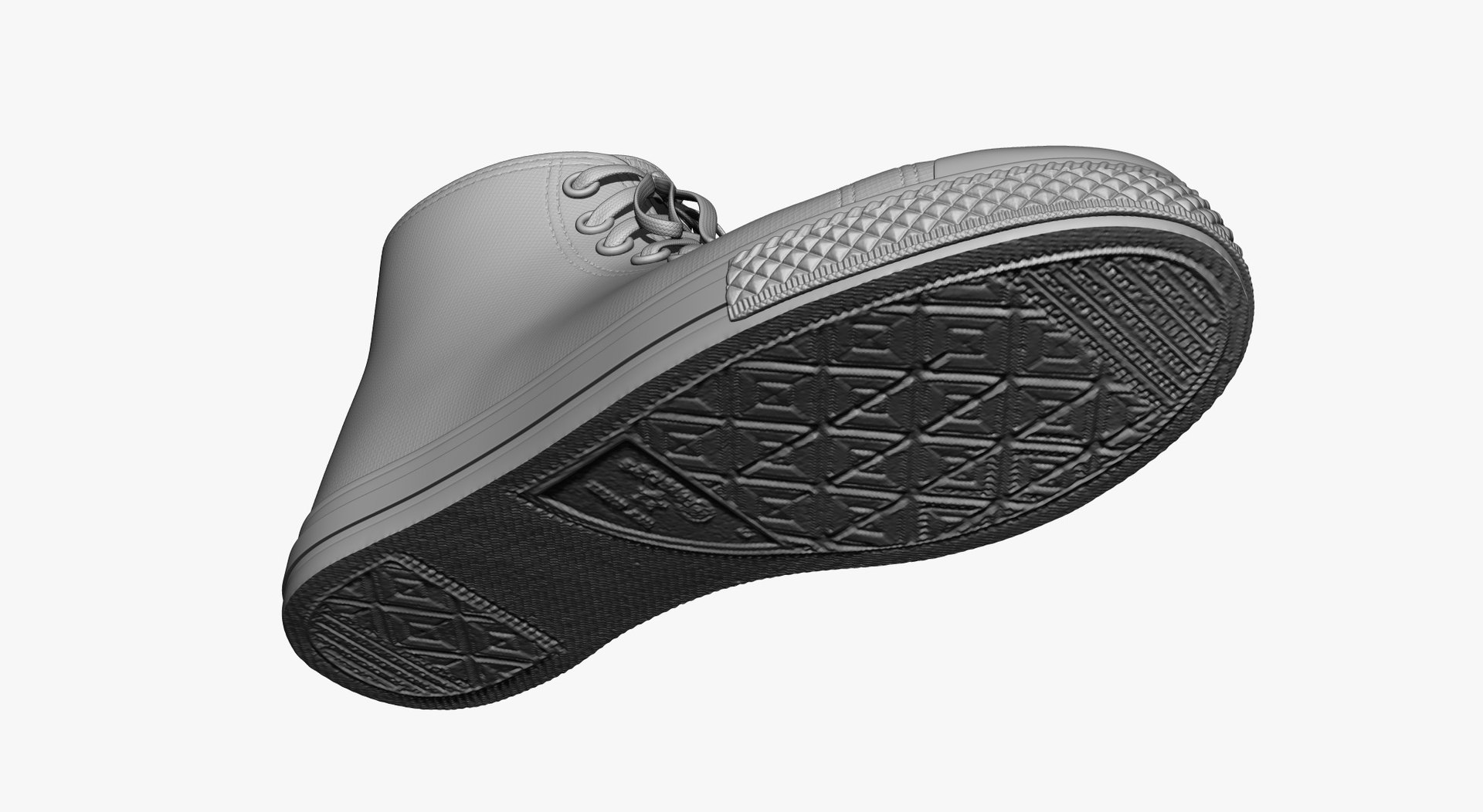 3d Model Sneakers Zbrush