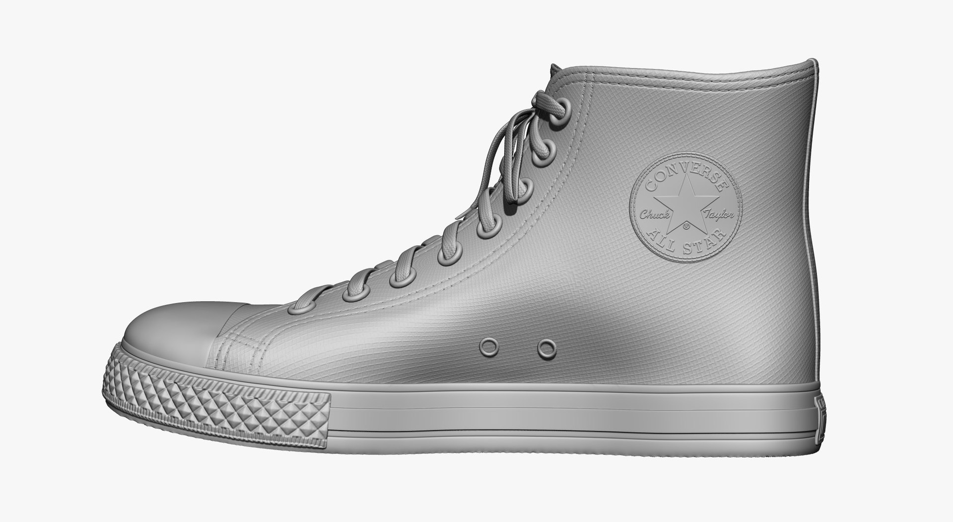 3d Model Sneakers Zbrush