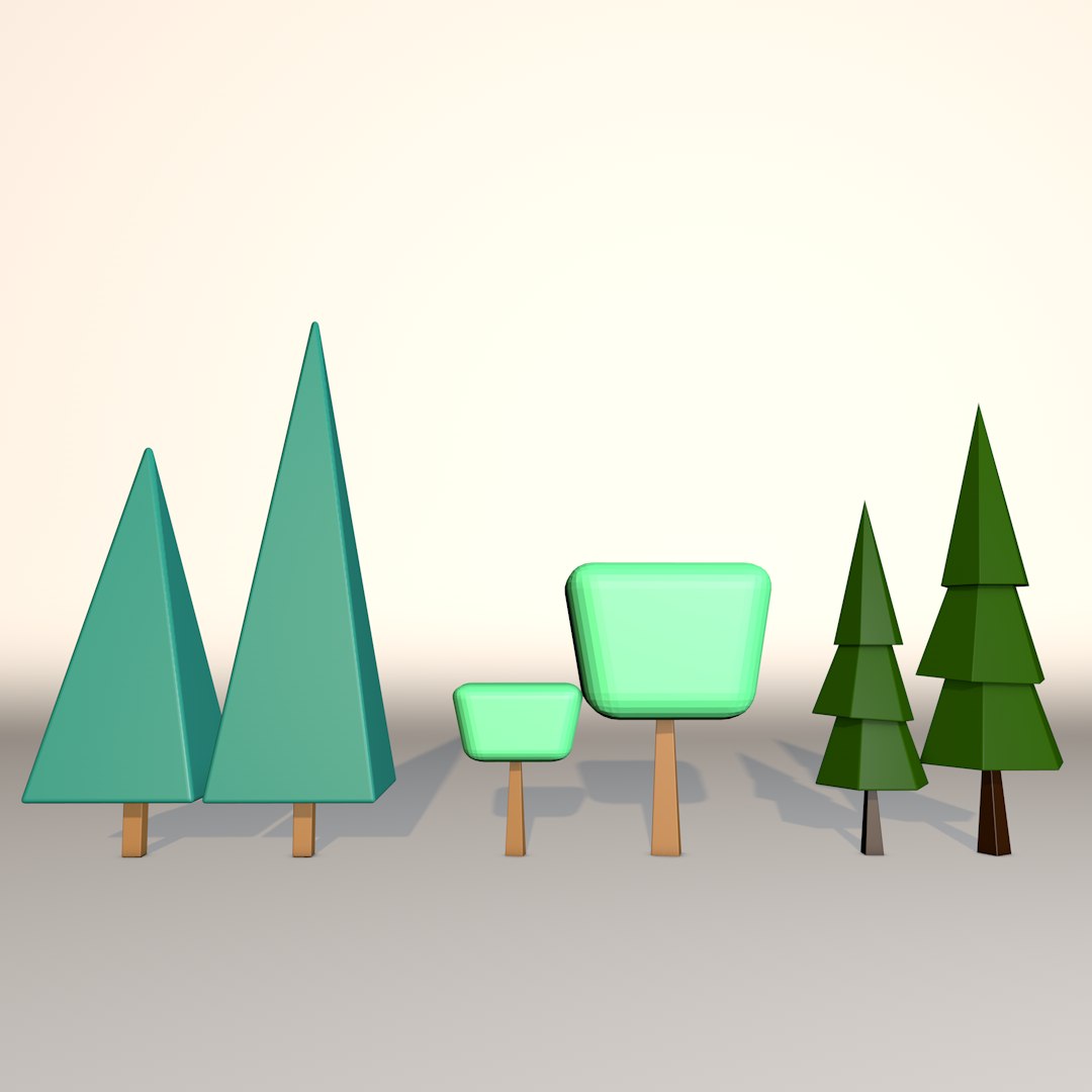 3D Tree Pack Vol 2 - TurboSquid 1478867