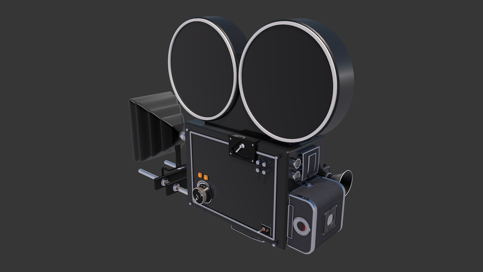 3D Movie Camera - TurboSquid 1604934