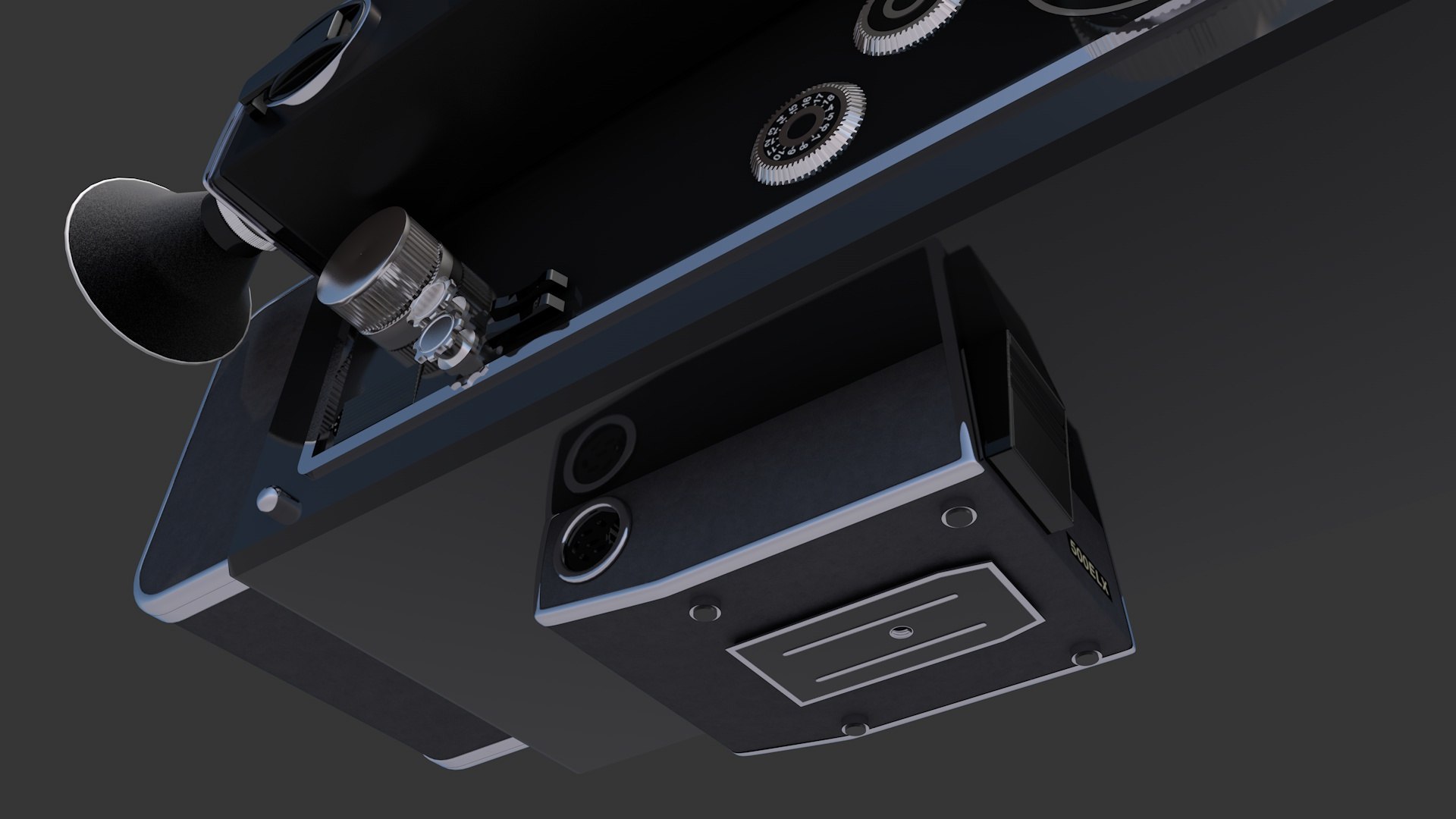 3D Movie Camera - TurboSquid 1604934