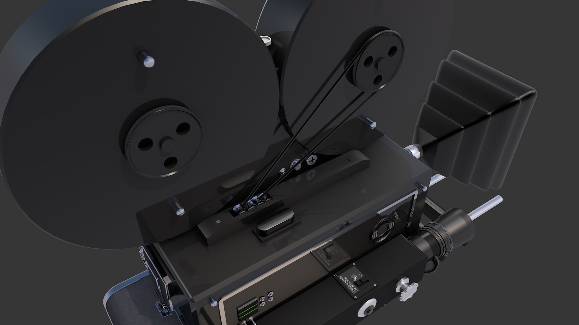 3D Movie Camera - TurboSquid 1604934