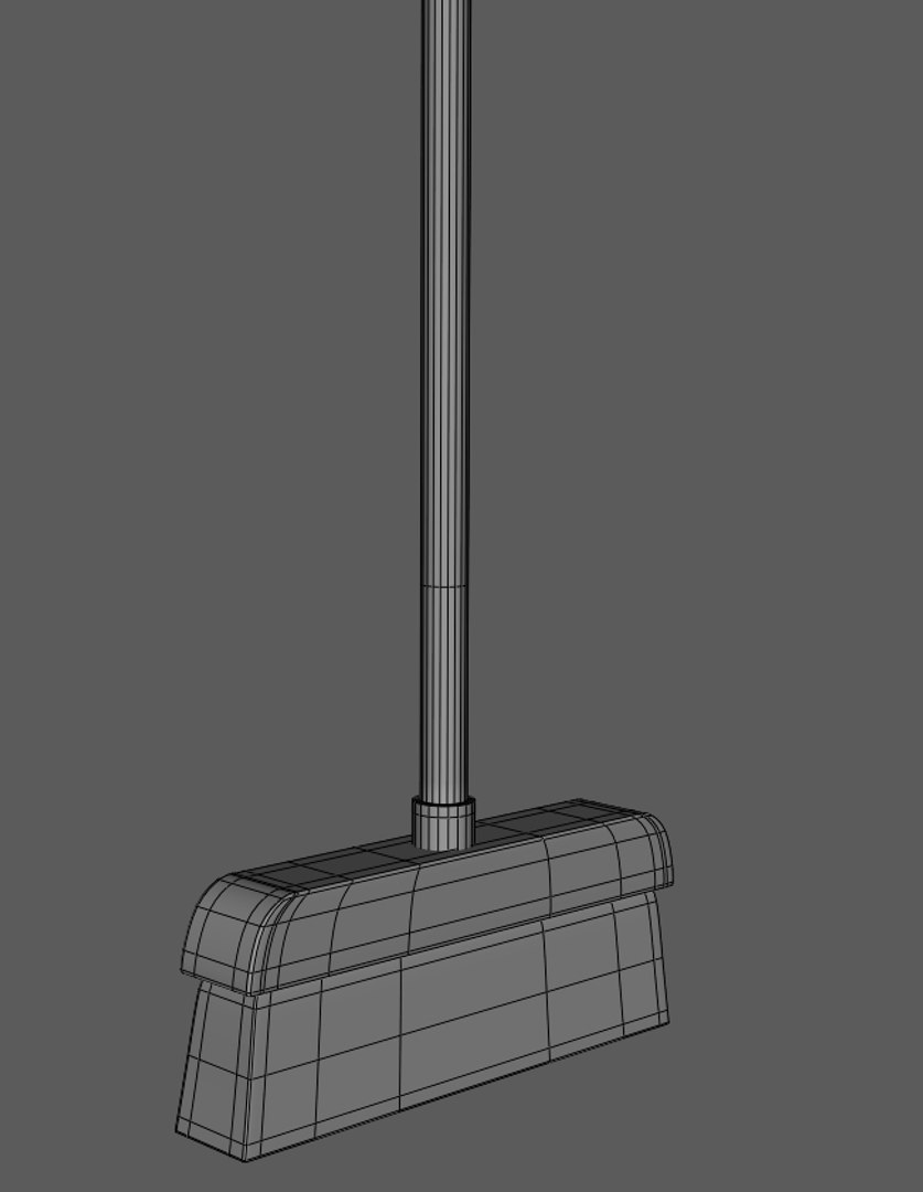 3d Broom Cartoon Toon