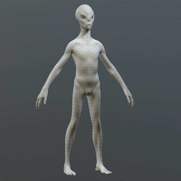 3D alien character - TurboSquid 1318743