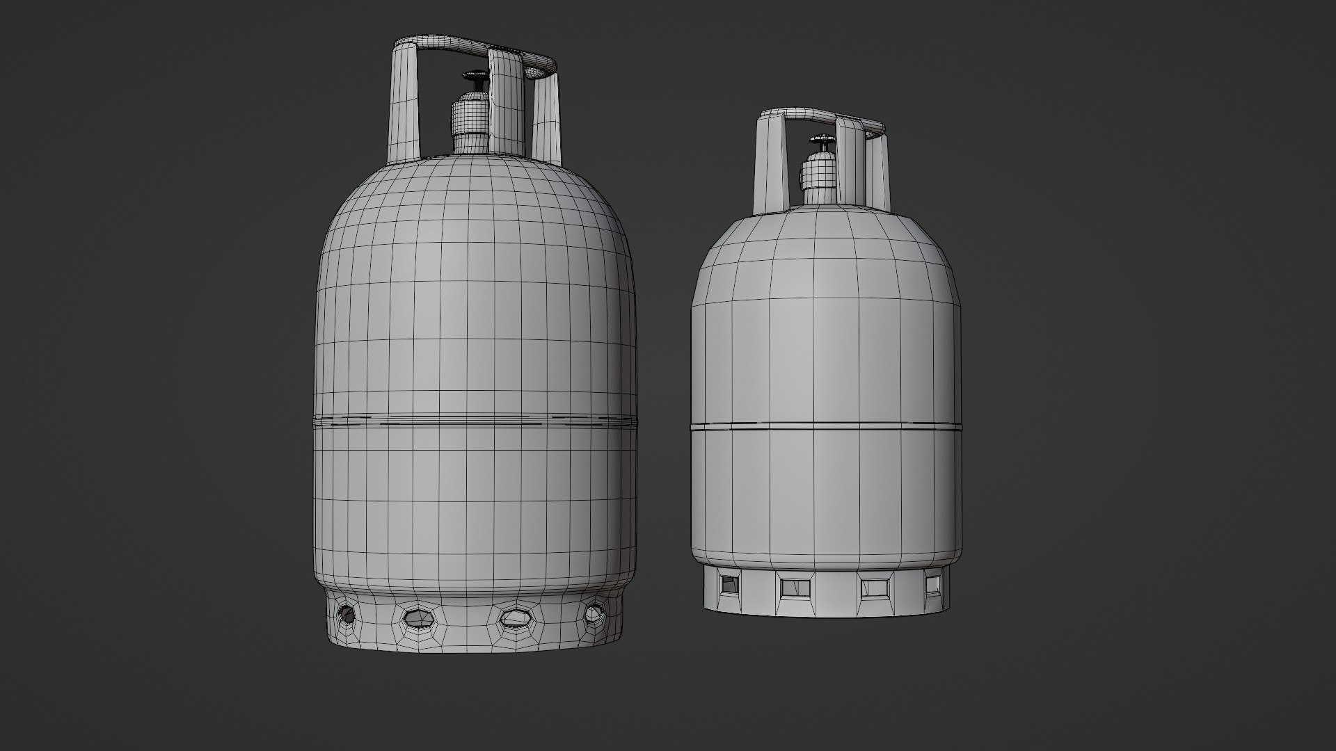 3D Gas Tube - Low And High Poly - TurboSquid 1836723