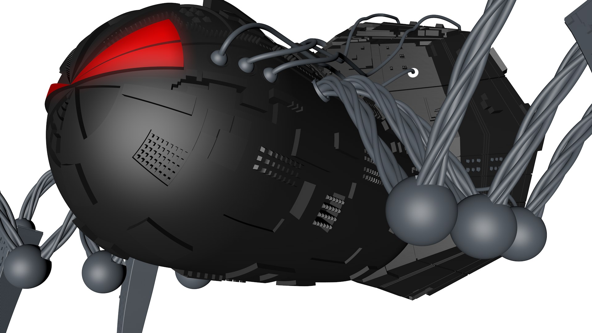 3D Spider Cyberpunk - TurboSquid 1501864