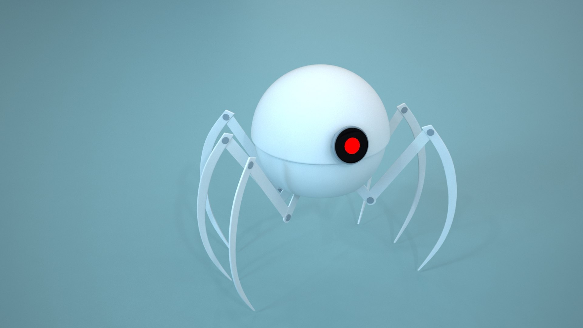 Electronic Spider 3d Model