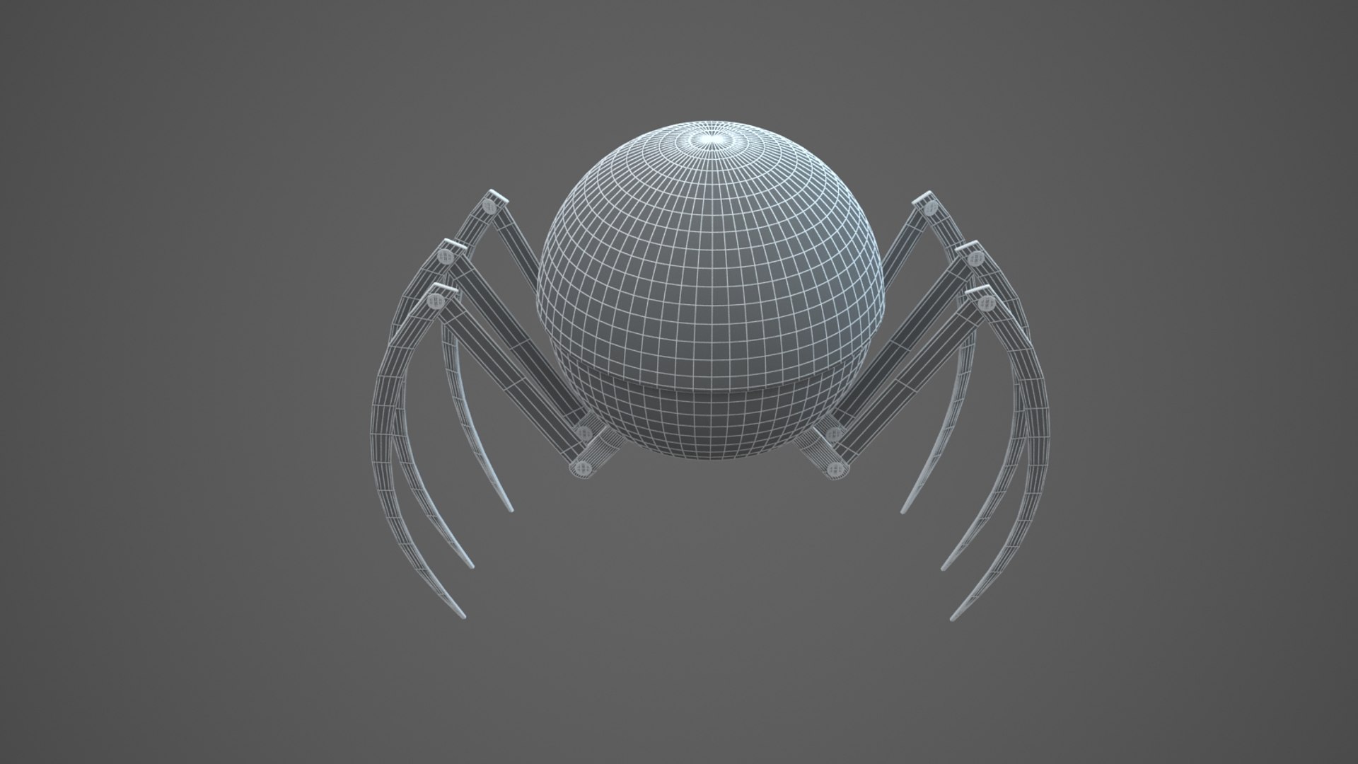 Electronic Spider 3d Model