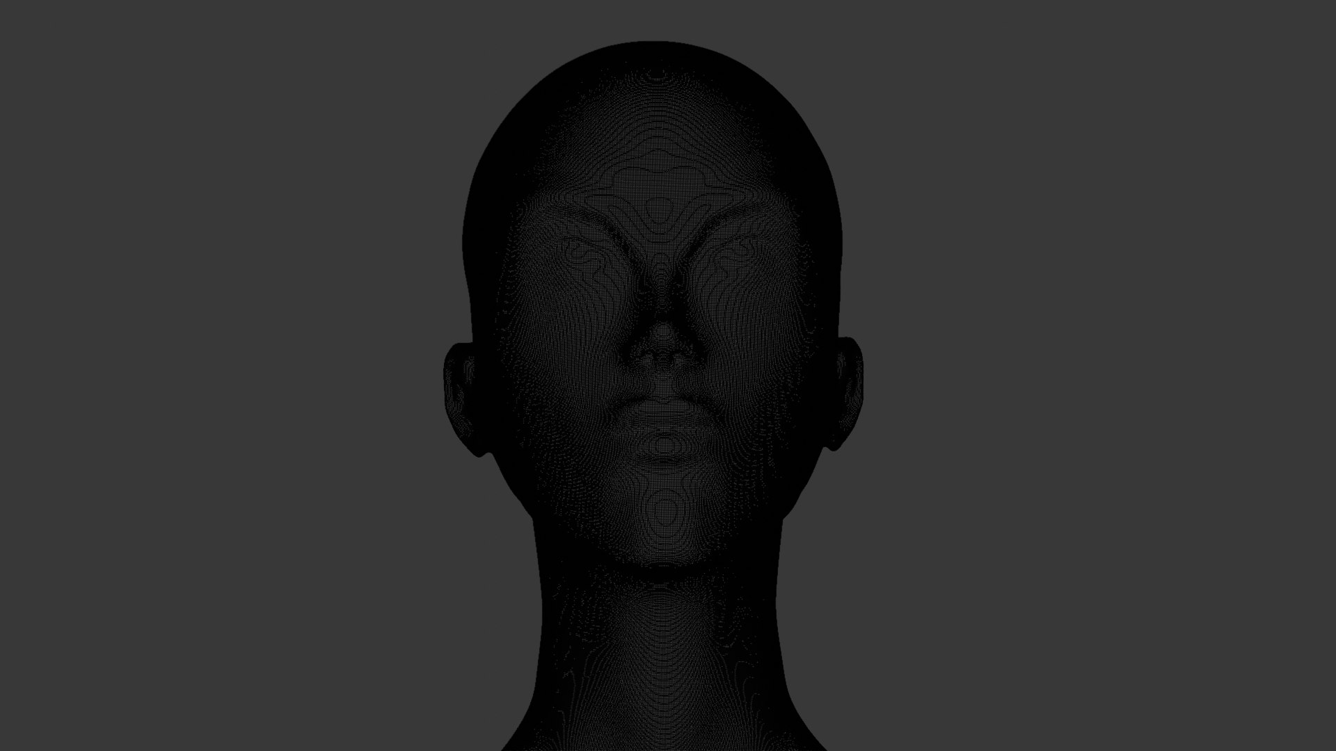 Female Head Base Mesh Model - TurboSquid 2288105